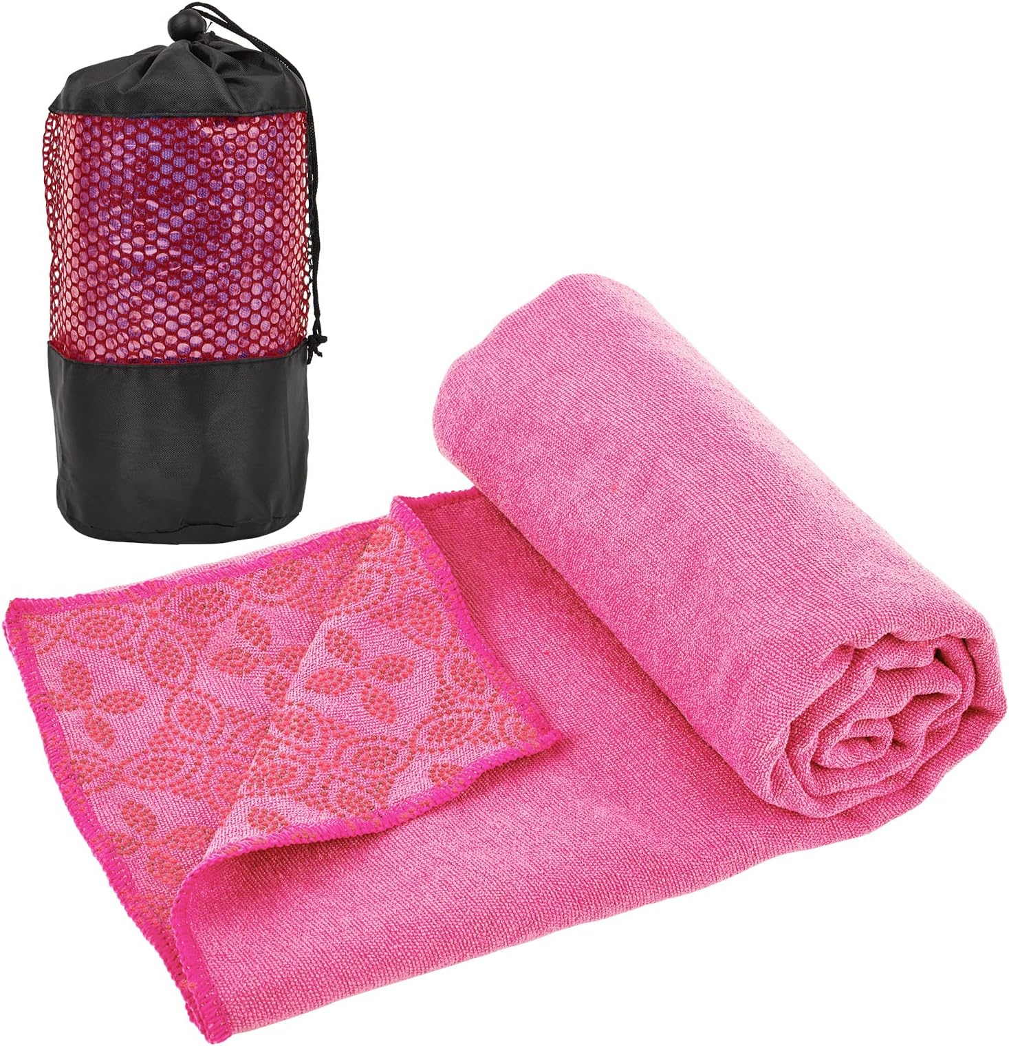 Amazon.com: Eunzel Hot Yoga Towel - Microfiber Non Slip Yoga Mat Towel ...