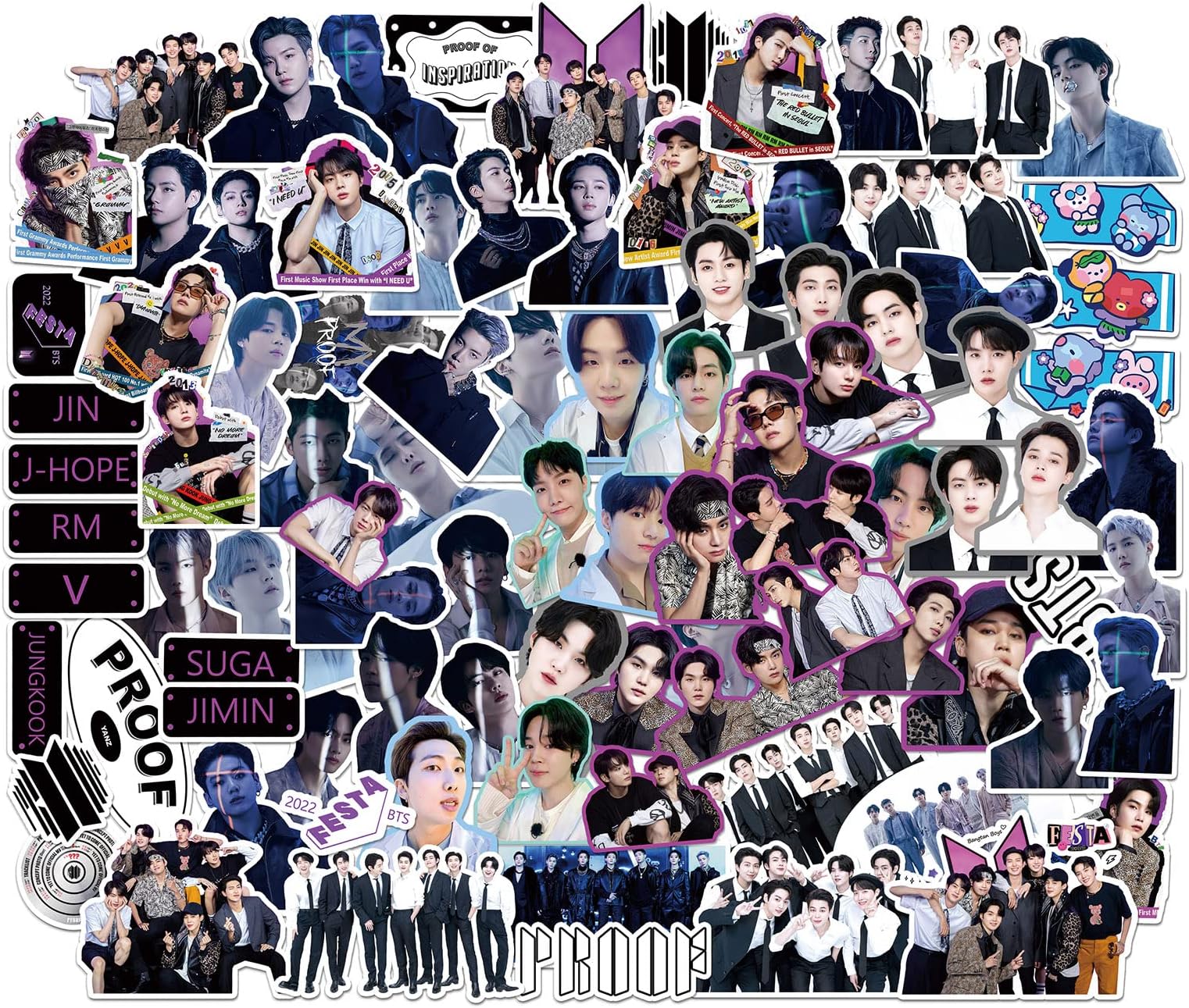 Amazon.com: Stray-Kids SKZ Stickers Vinyl Waterproof Album Photo ...