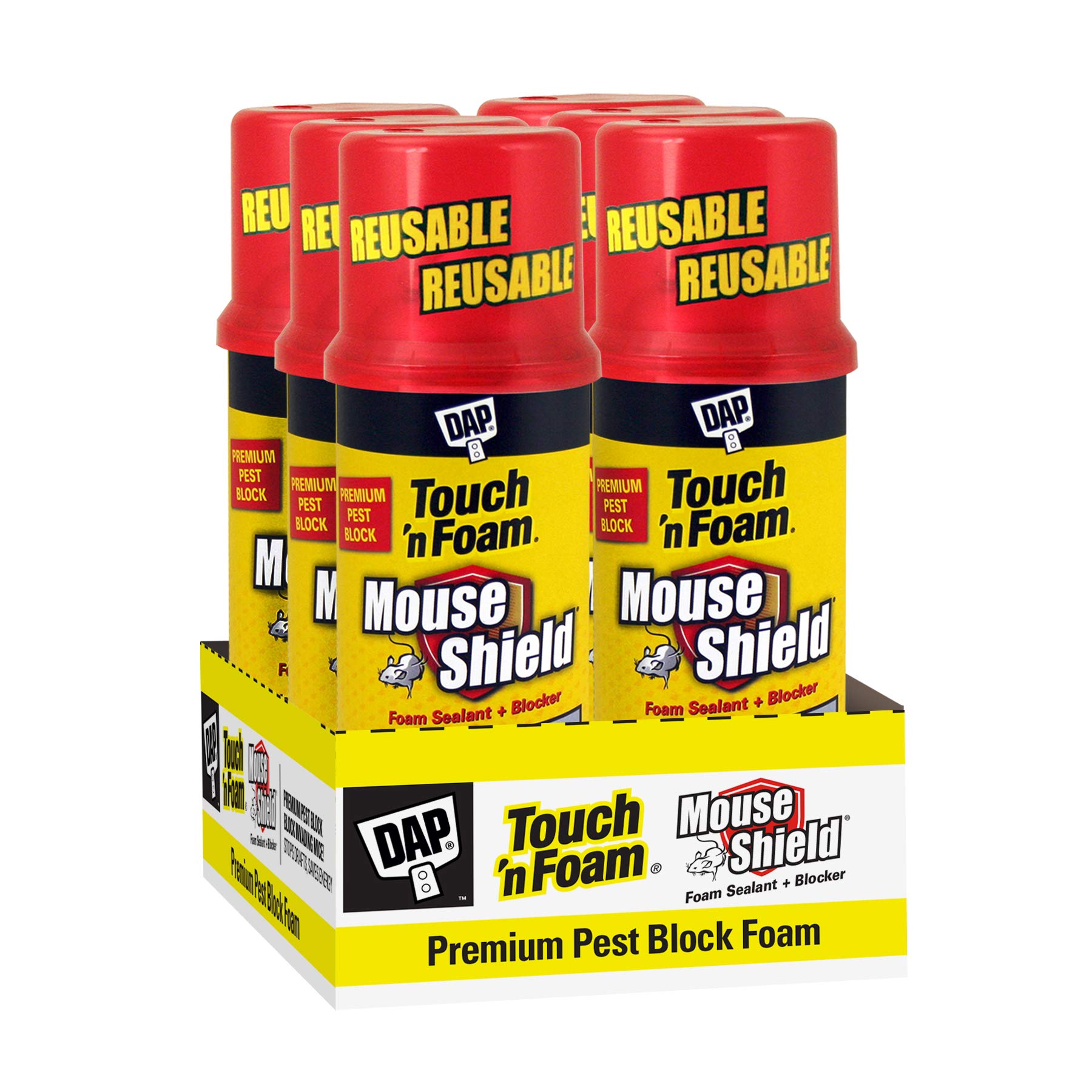 Snapklik.com : DAP 4001012506 12OZ Mouse Foam Sealant