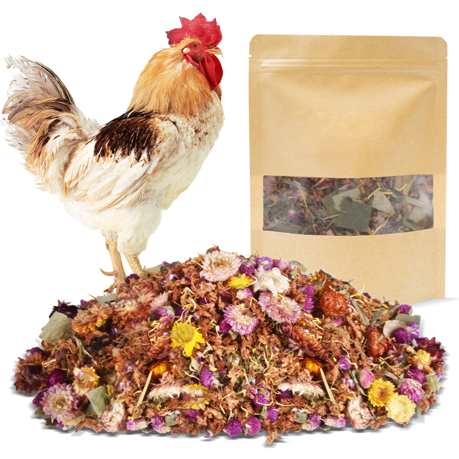Amazon.com : Fokzucyo Chicken Nesting Herbs,21 Oz Natural Nesting Herbs ...