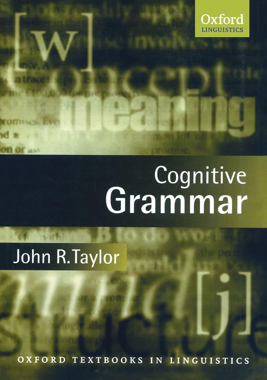 Amazon Cognitive Grammar Oxford Textbooks In Linguistics