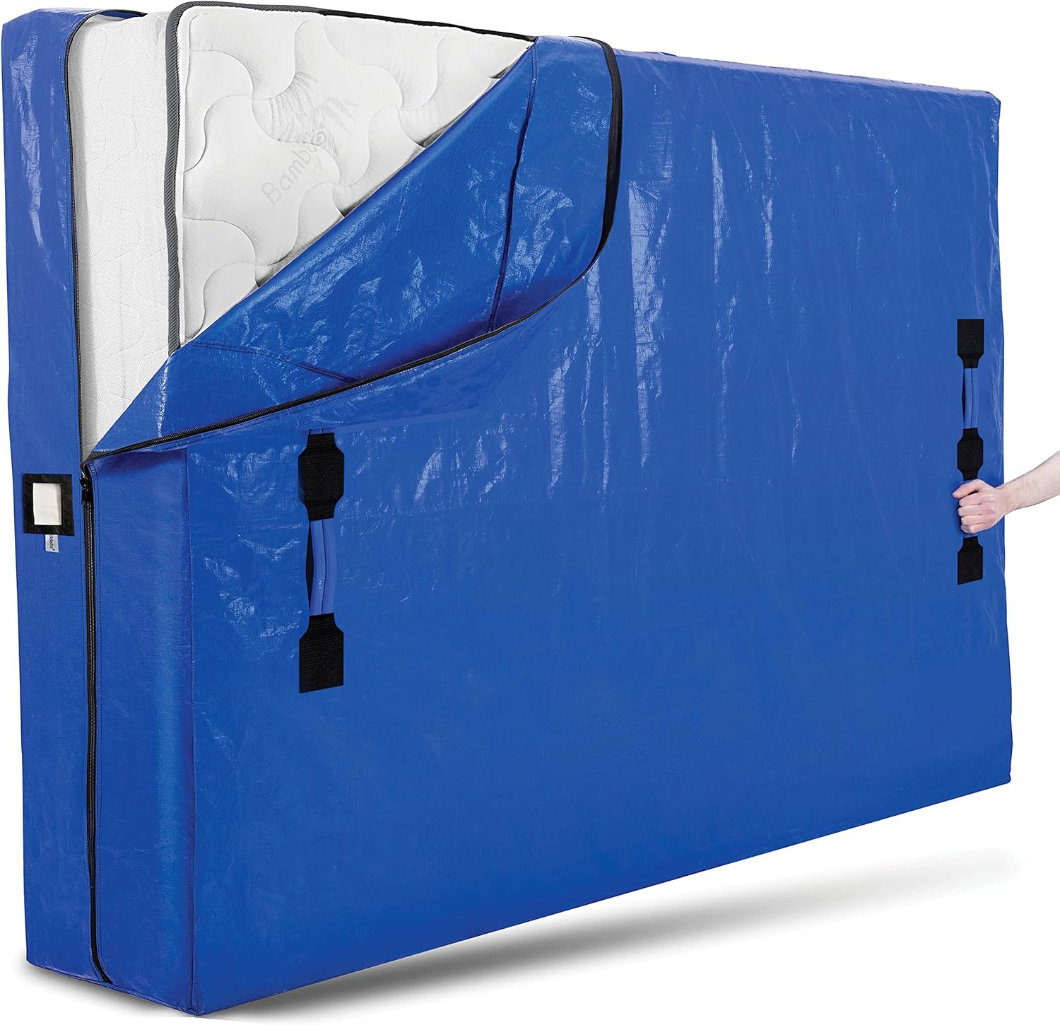 Mattress Bags for Moving with 8 Handles - Twin XL Size - Extra-Thick ...