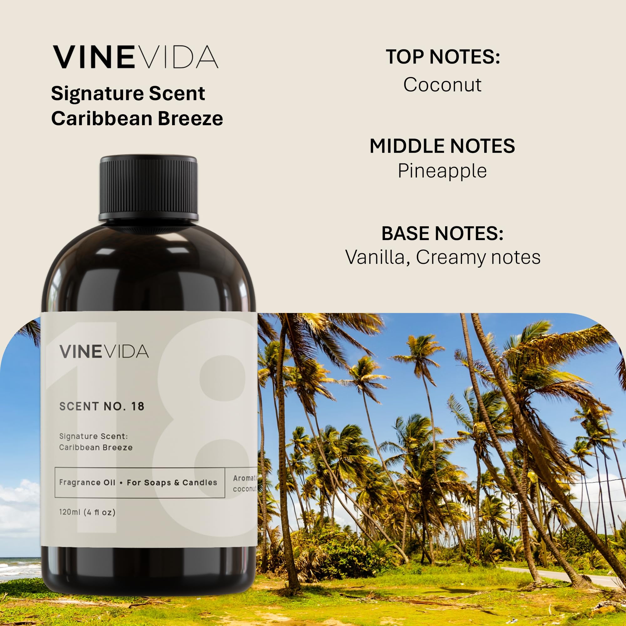 Snapklik.com : VINEVIDA Caribbean Breeze Fragrance Oil For Cold Air ...