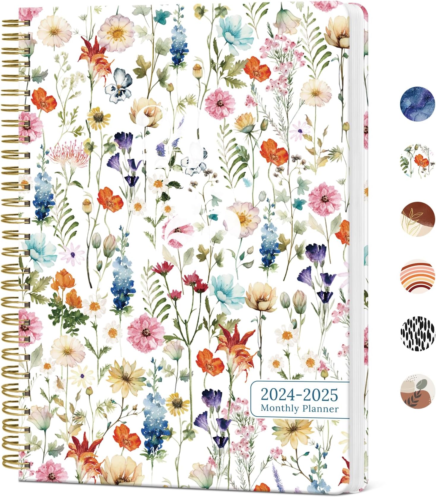 Amazon.com : Monthly Planner 2024-2025, 18 Months Planner Calendar 2024 ...