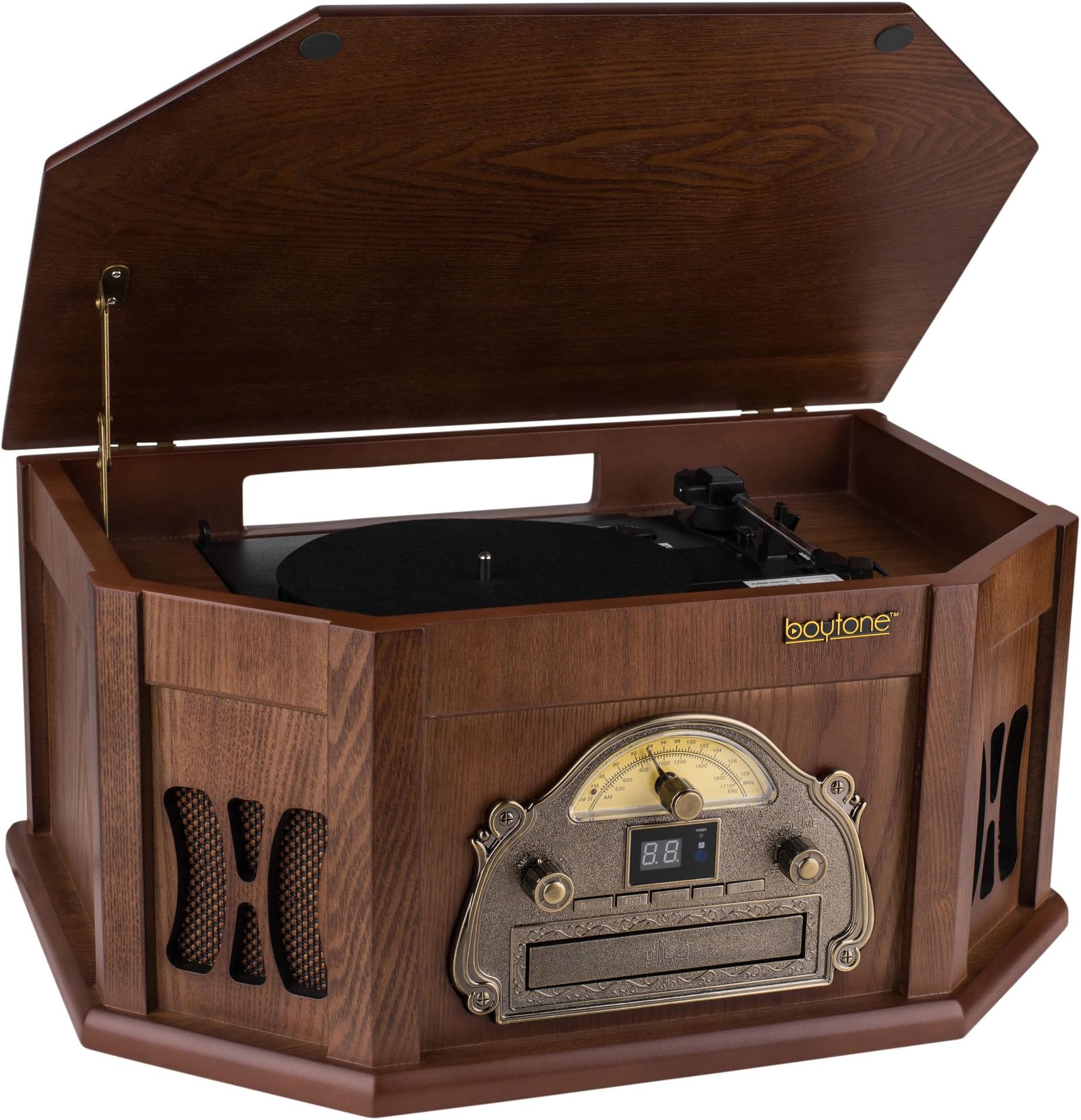 Amazon.com: ORCC 10-in-1 Record Player, Nostalgic Turntable for Vinyl ...