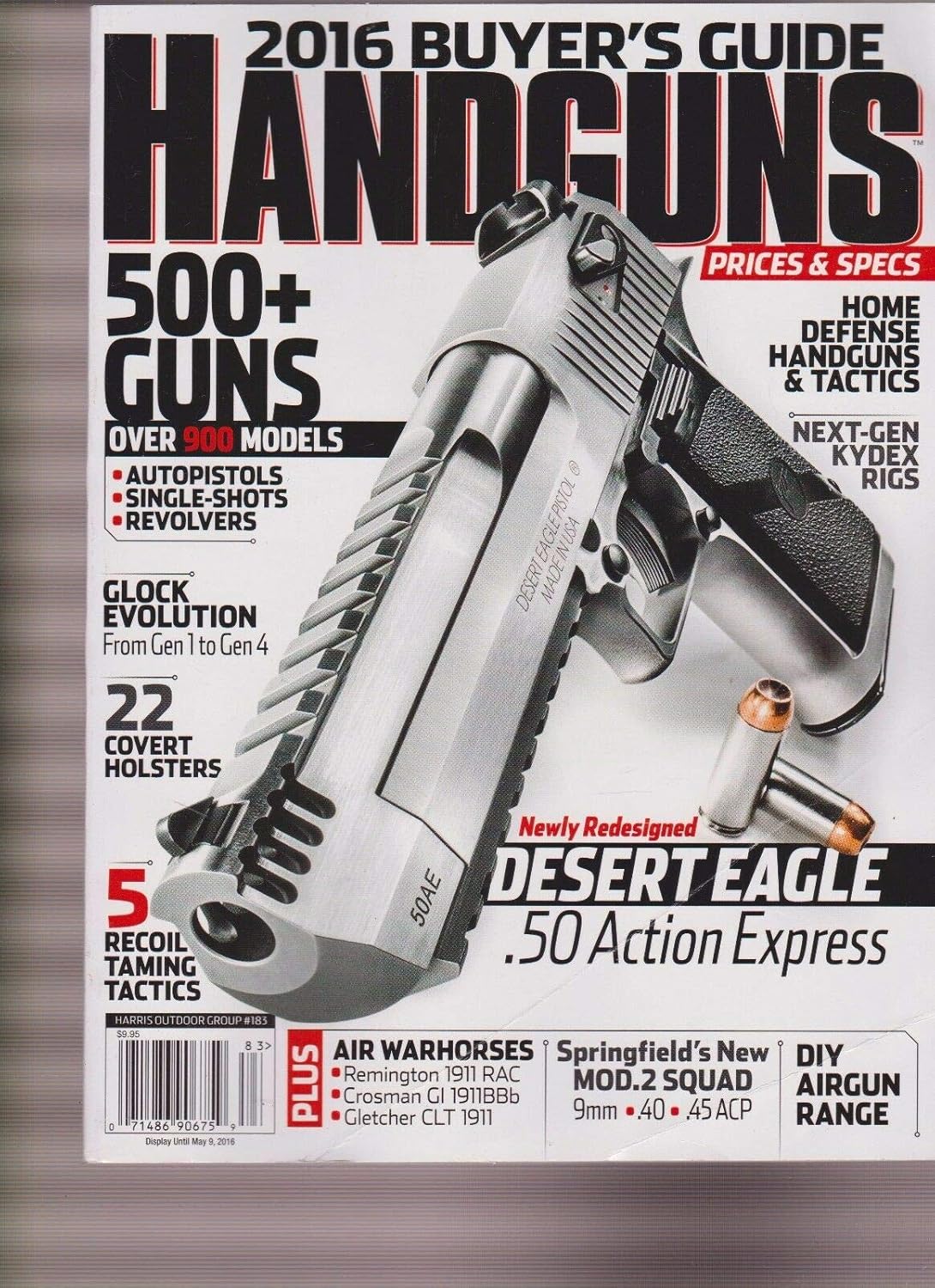HANDGUNS MAGAZINE 2016 Buyer's Guide 500 + GUNS OVER 900 MODELS ...