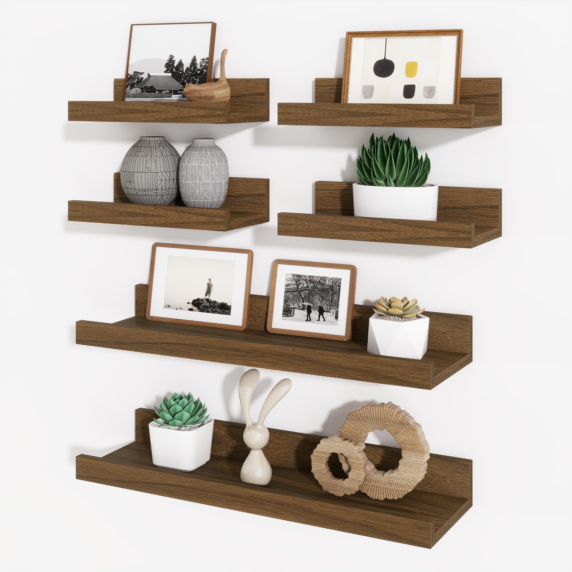 Snapklik.com : Axeman 16 Inch Floating Wall Mounted Shelves