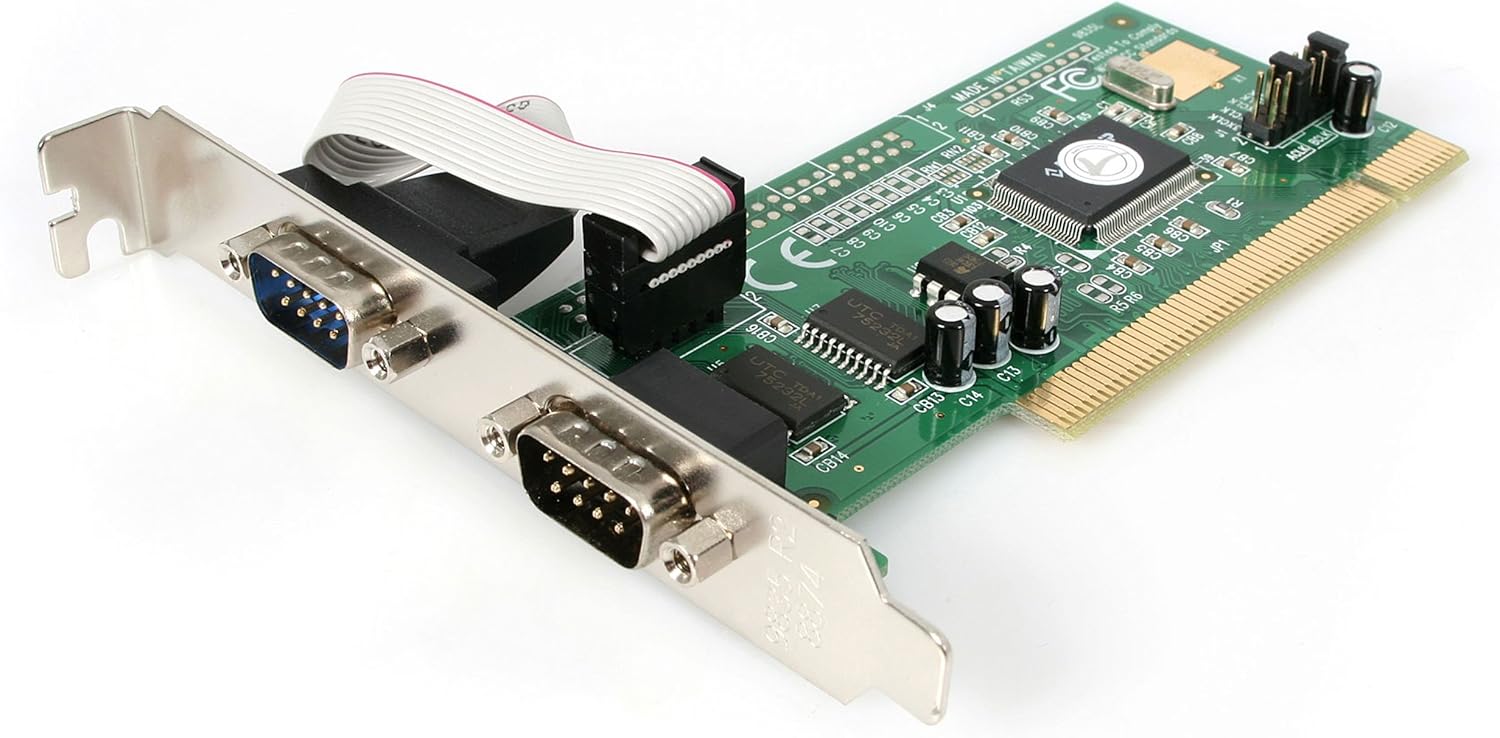 Amazon.com: StarTech.com 10 Pack 2 Port PCI Serial Adapter Cards ...