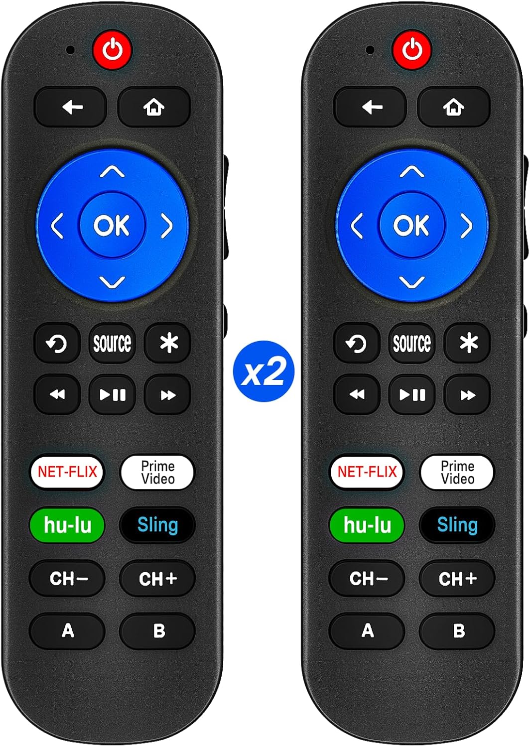Amazon.com: Programmable Remote for Roku Express 4K+, 4K Remotes with ...