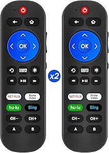 Amazon.com: Programmable Remote for Roku Express 4K+, 4K Remotes with ...