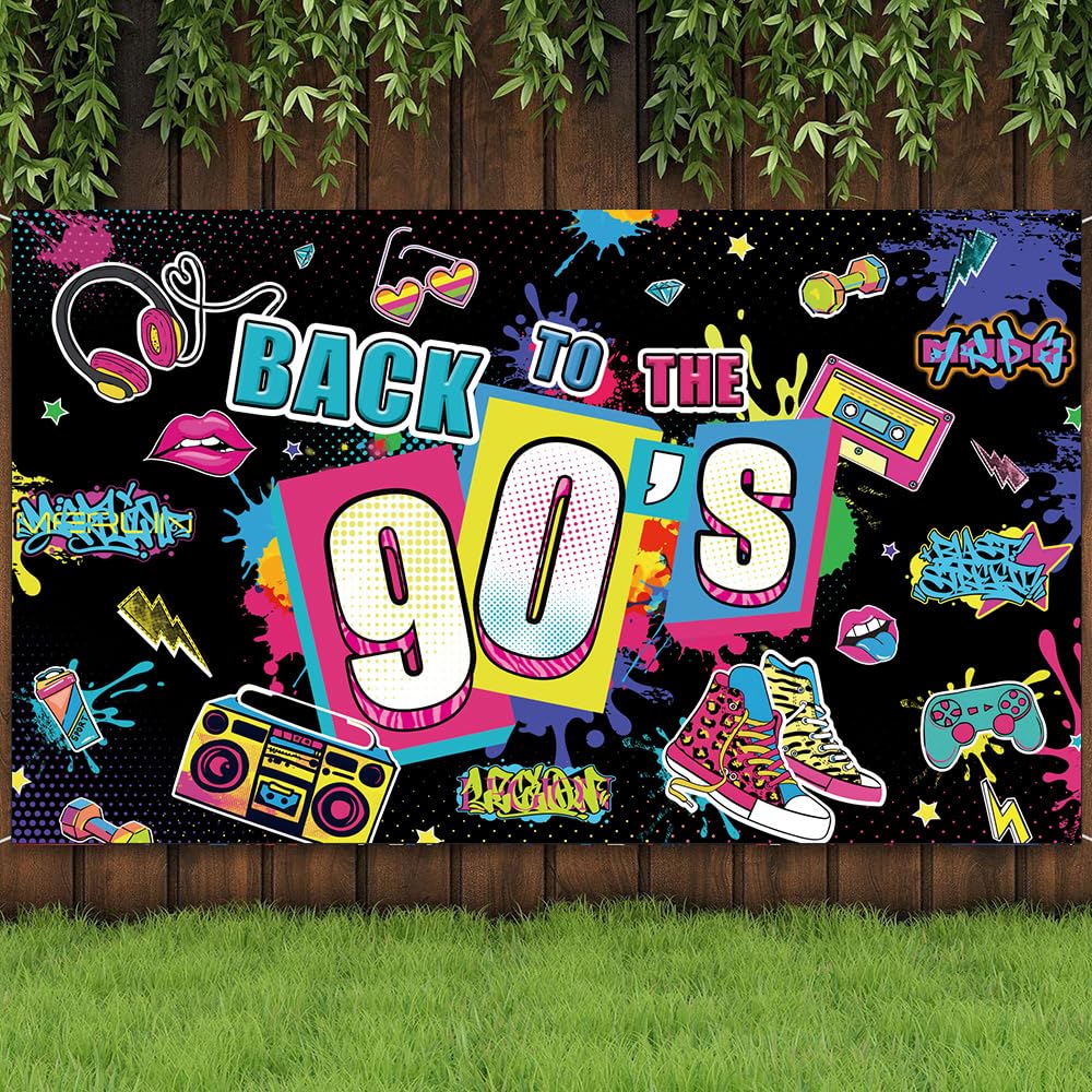 90s Theme Background