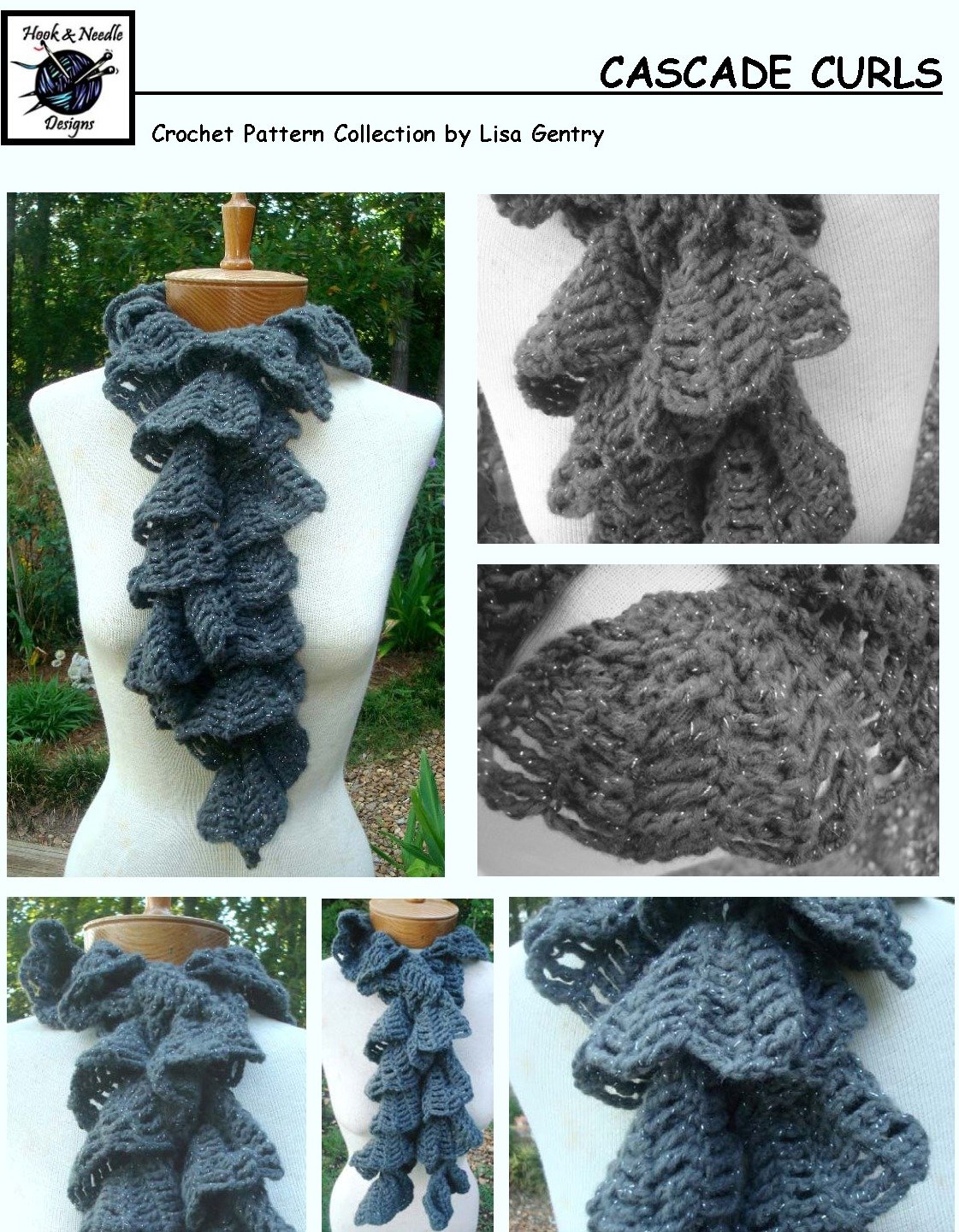 Frilly Crochet Scarf Pattern