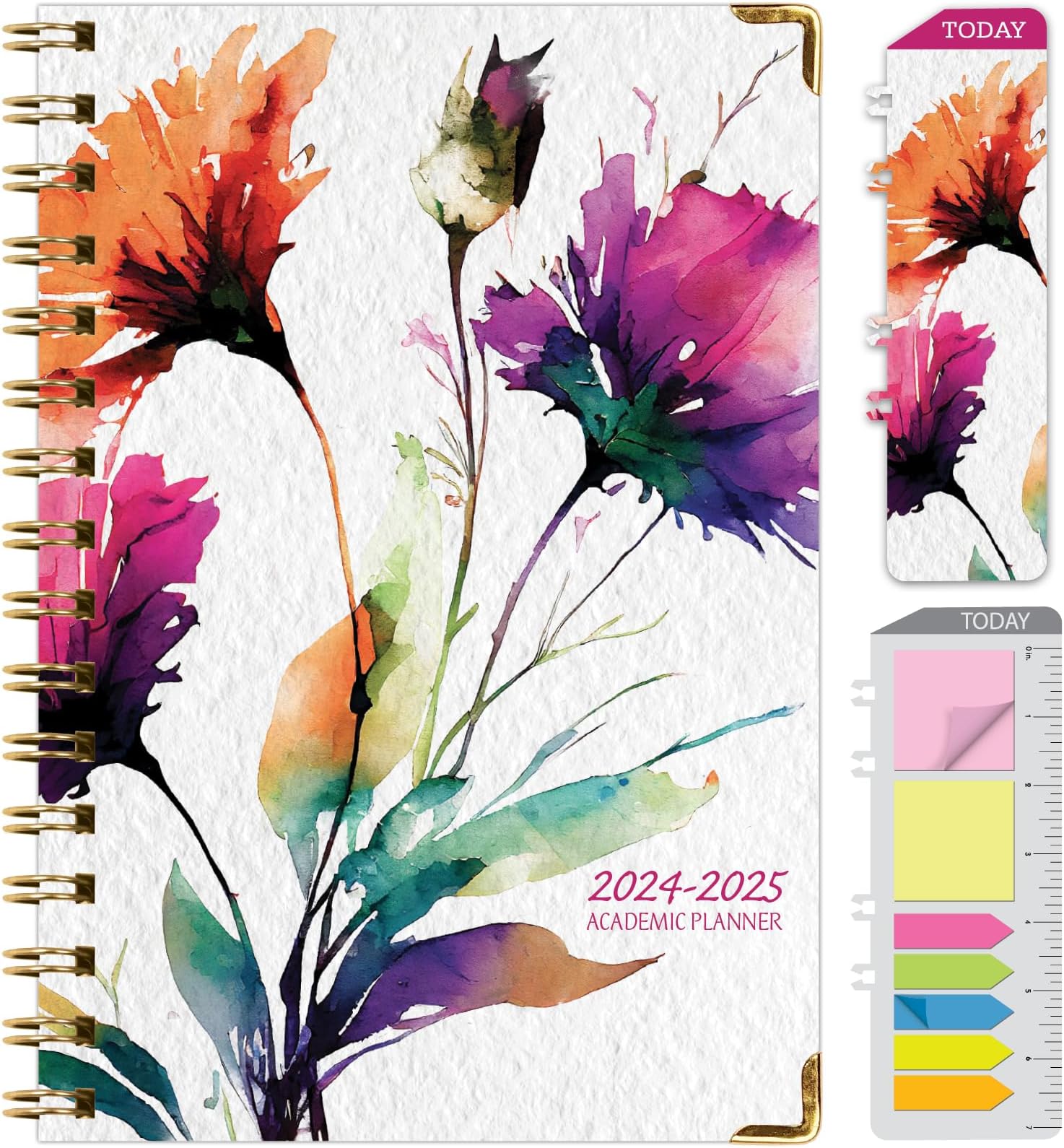 Amazon.com : HARDCOVER Academic Year 2024-2025 Planner: (June 2024 ...