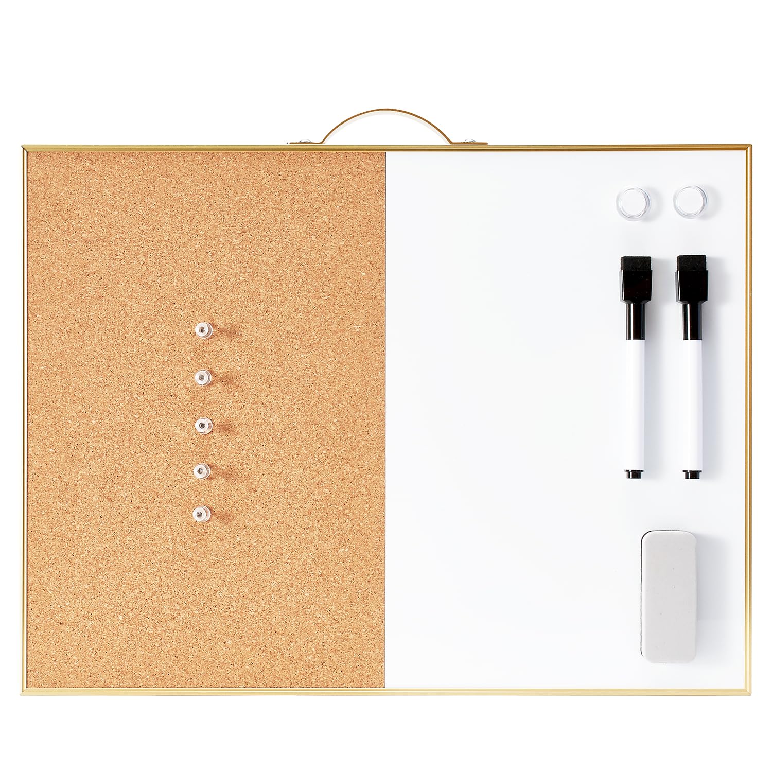 Amazon.com : TSJ OFFICE Small Combination Board - 12" X 16" Portable ...