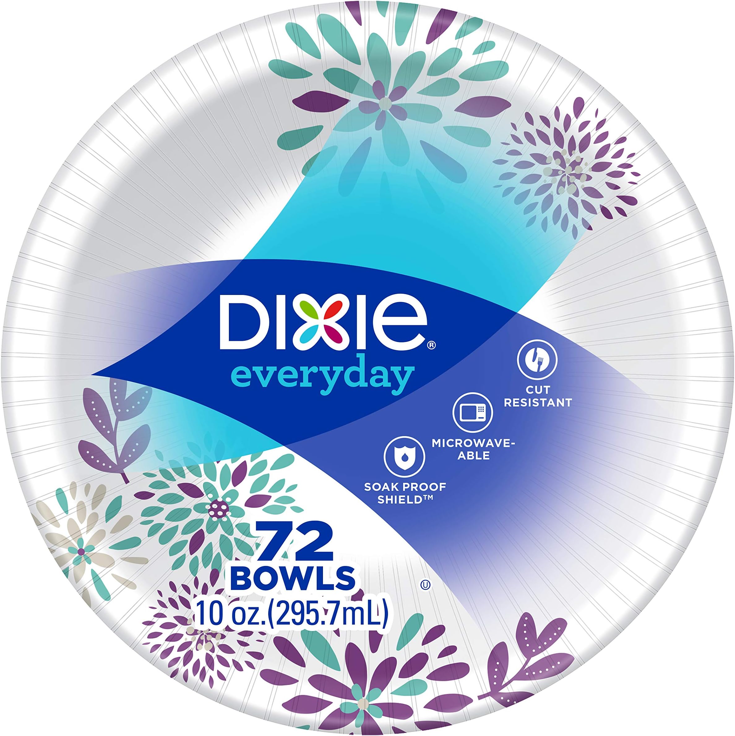 Amazon.com: Dixie Everyday Paper Bowls, 10 Ounces, 36 Count, Lunch Size ...