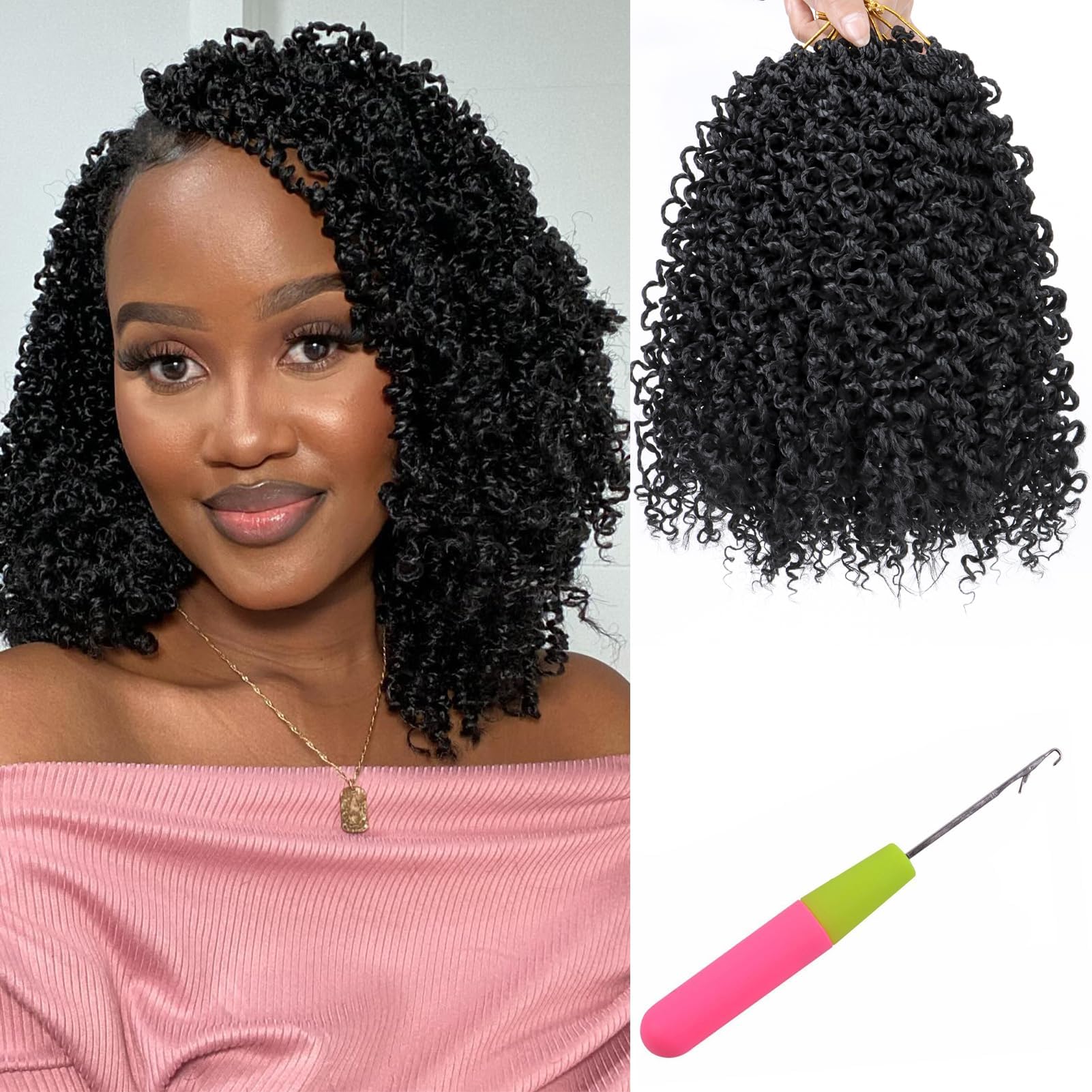 Amazon.com : 12 Inch Crochet Braids Senegalese Twist Crochet Hair For ...