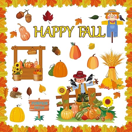 Amazon.com : Carson Dellosa – Fall Classic Mini Bulletin Board Set ...
