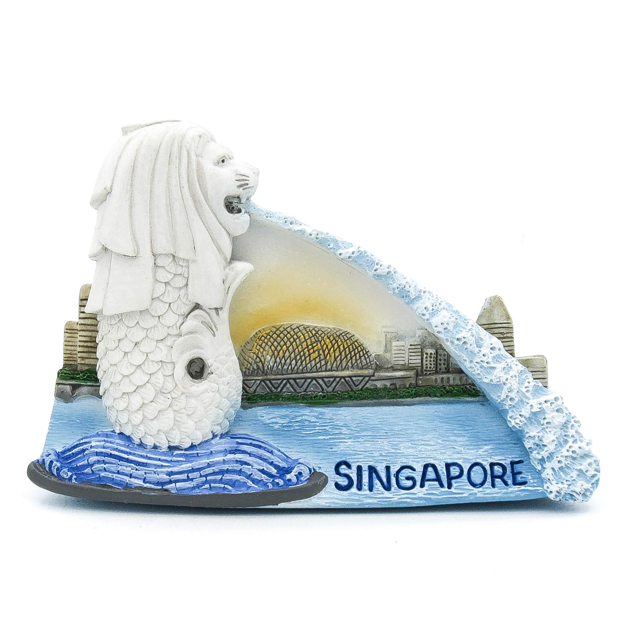 Buy Merlion Singapore 3D Hand-painted Resin Magnet Universal Studio ...