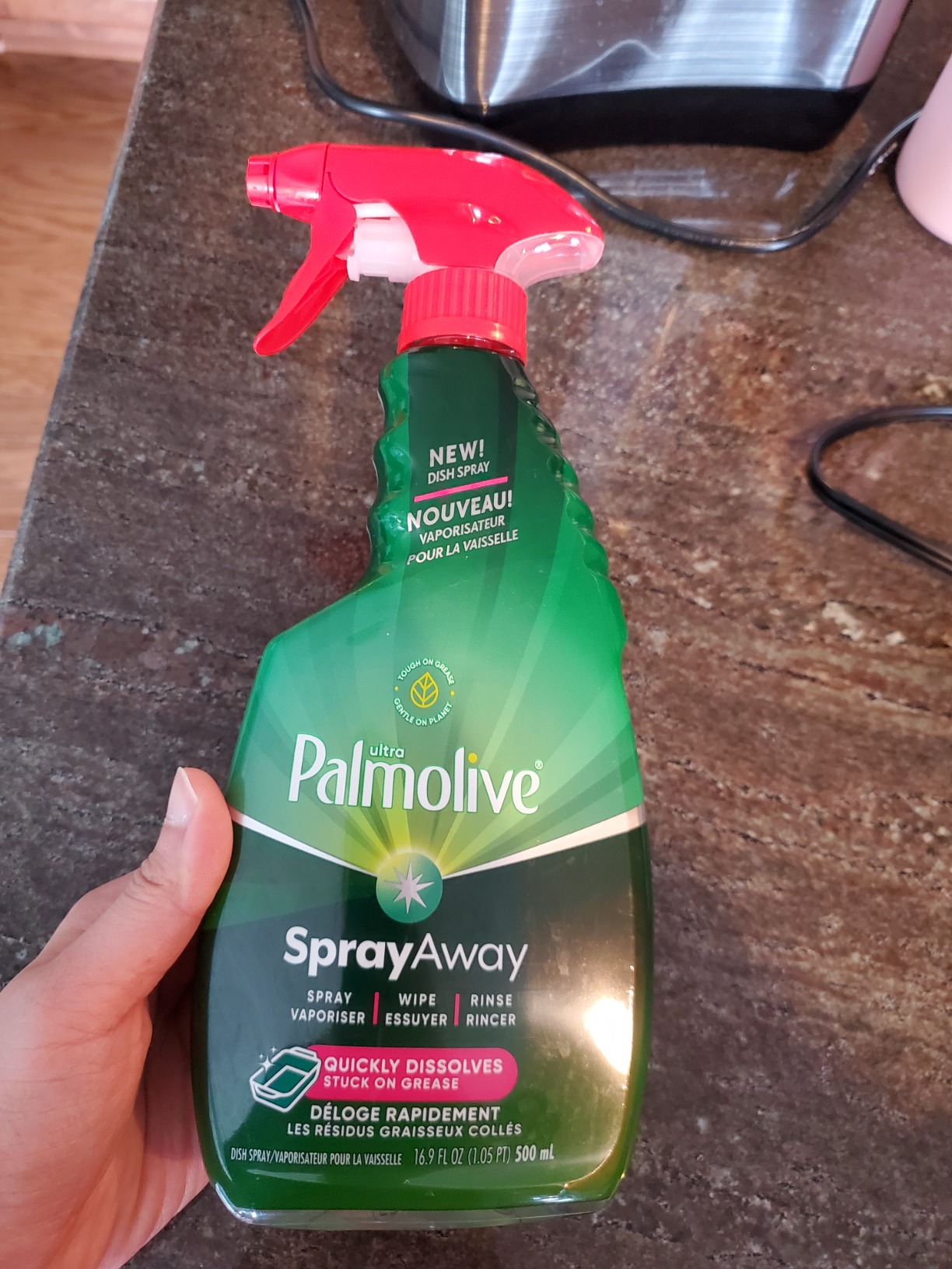 Amazon.com: Palmolive Ultra Spray Away Dish Soap Spray, 16.9 Ounce, 6 ...