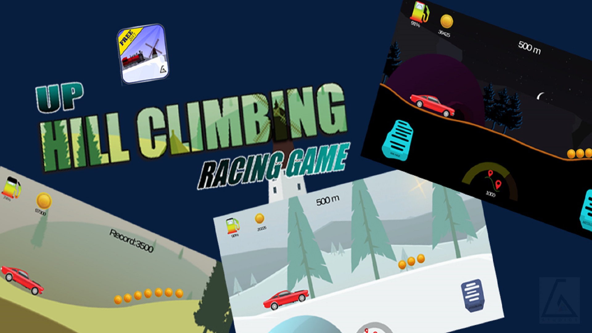 Up Hill Climbing : Free Racing Games - App on Amazon Appstore