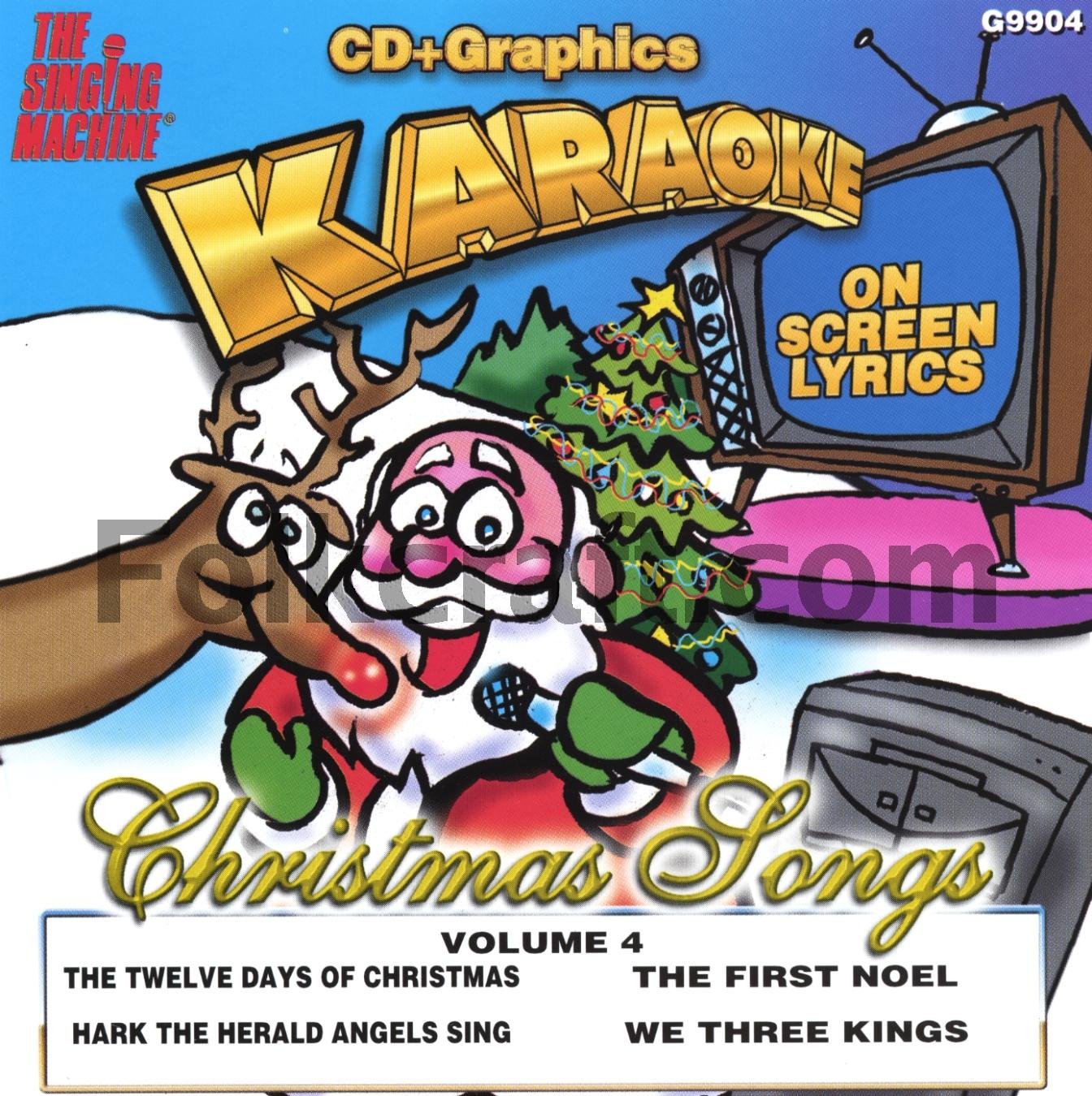 The Singing Machine - Sing the Hits of Christmas Songs Vol. 4 - Amazon ...
