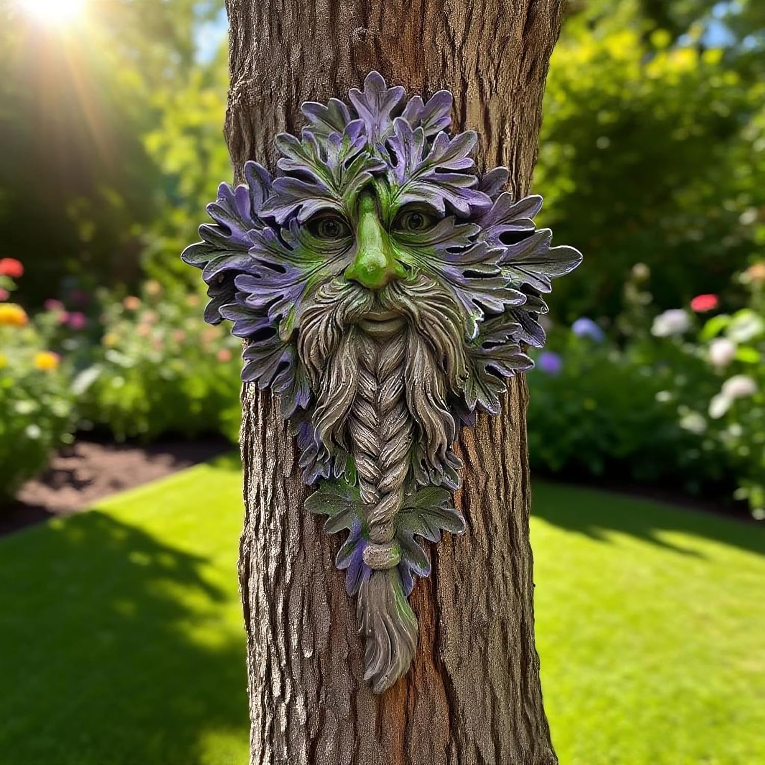 Amazon.com : Euiroet Charming Tree Face Garden Decor, Whimsical Old for ...
