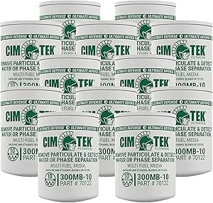 Amazon.com: Cim-Tek 70122-12 300MB-10 Fuel Dispenser Filter, 10 Micron ...