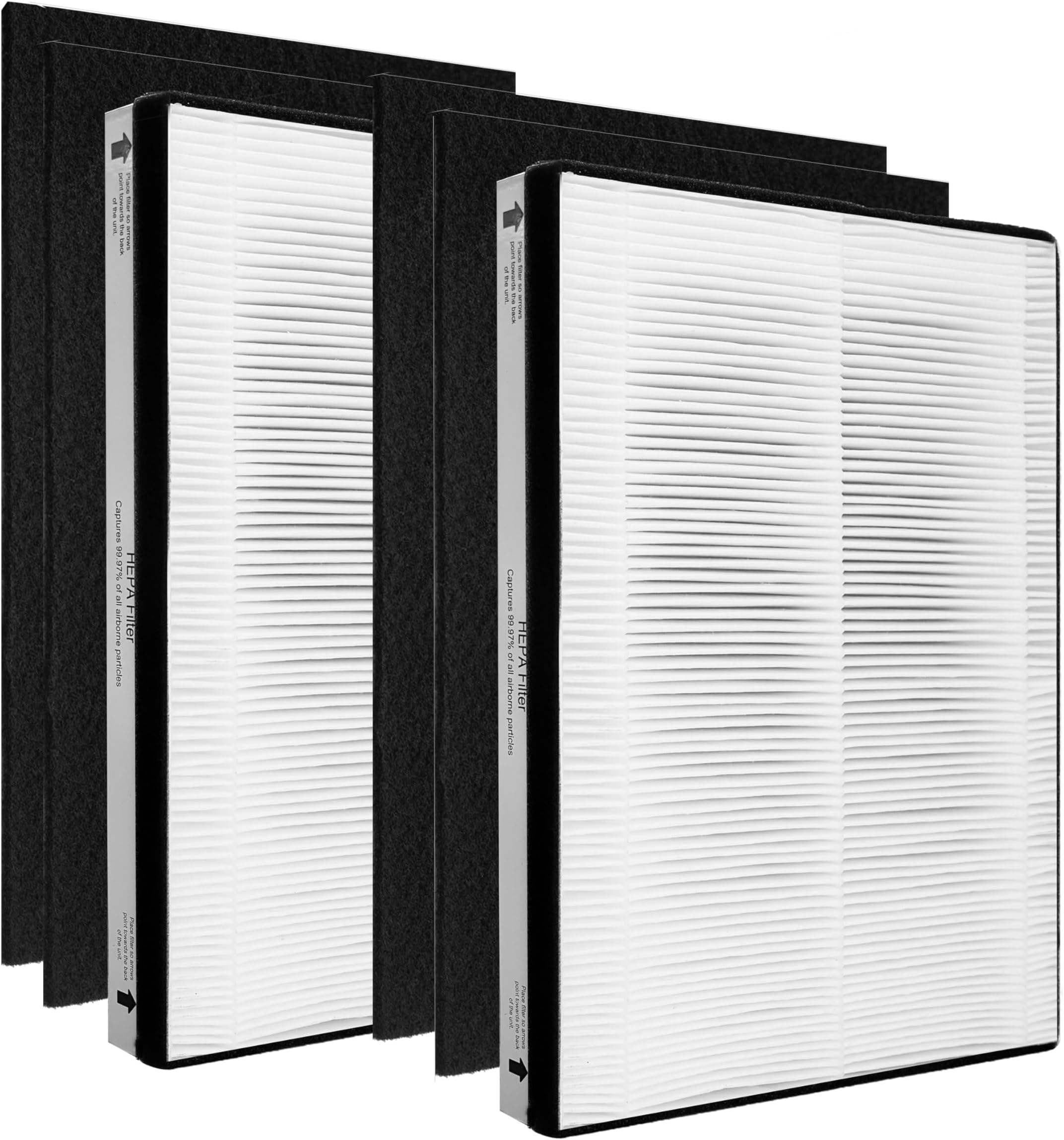 Amazon.com: (2) MD1-0022 True HEPA Filter with (4) MD1-0023 Activated ...
