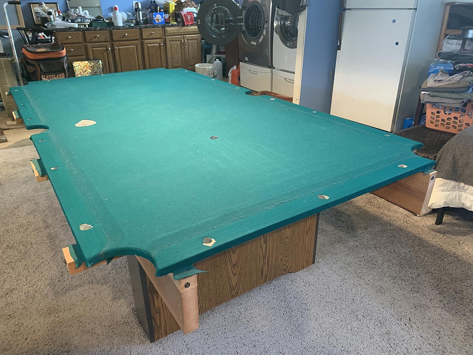 $15/mo - Finance Boshen Worsted Blend Billiard Cloth Pool Table Felt ...