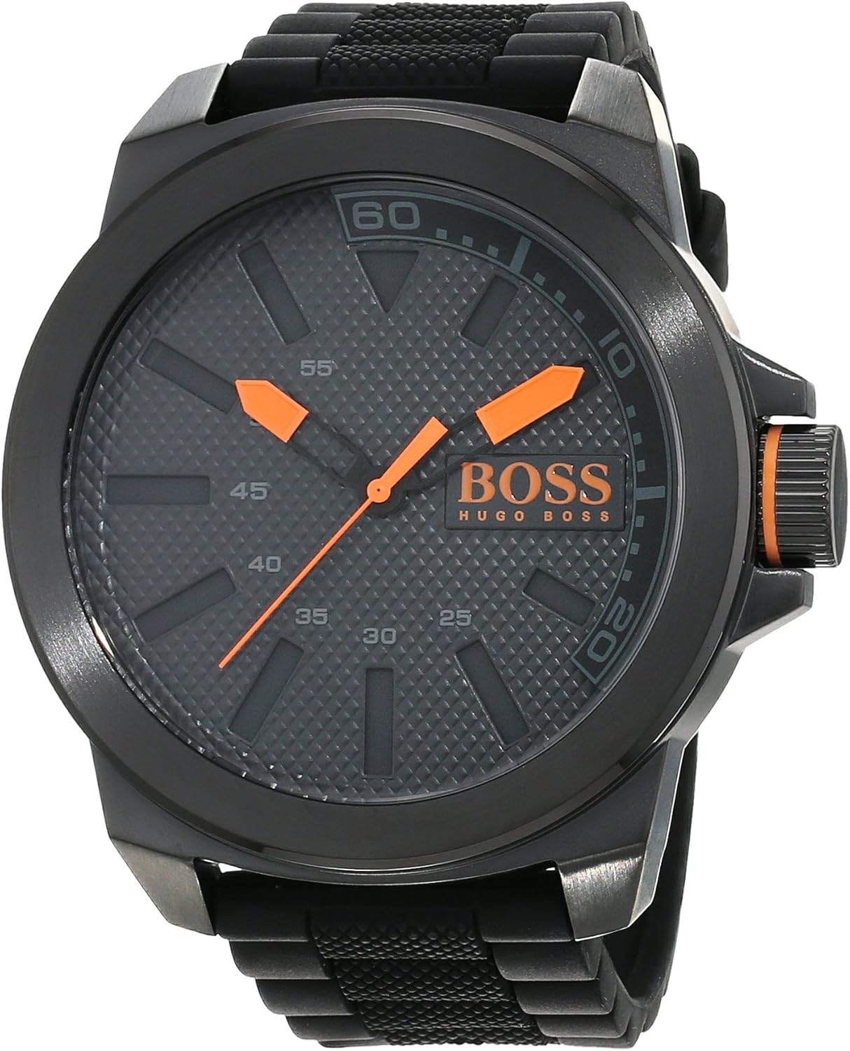 Hugo Boss Orange Mens Quartz Watch, Analogue Classic Display and ...