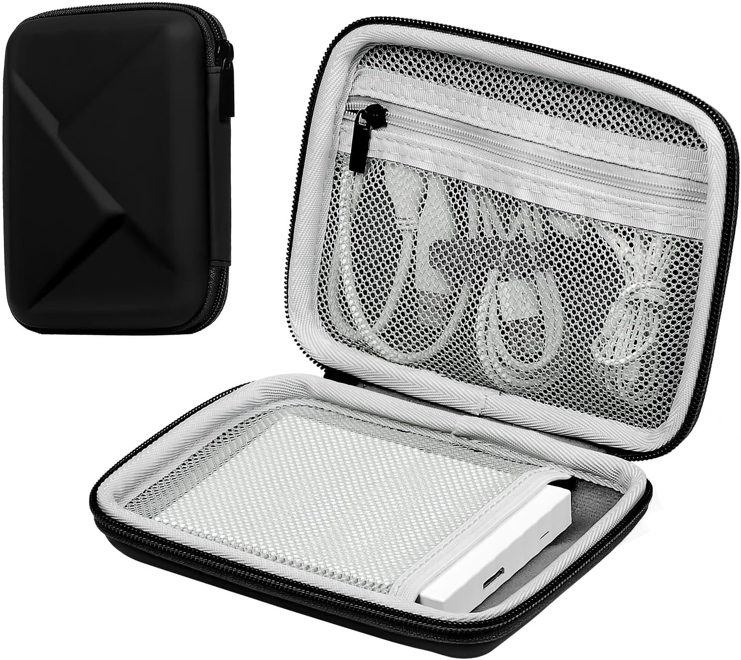 Amazon.com: Amazon Basics External Hard Drive Portable Carrying Case ...