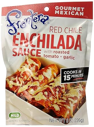 Amazon.com : Frontera Red Chile Enchilada Sauce - 8 fl oz : Grocery ...