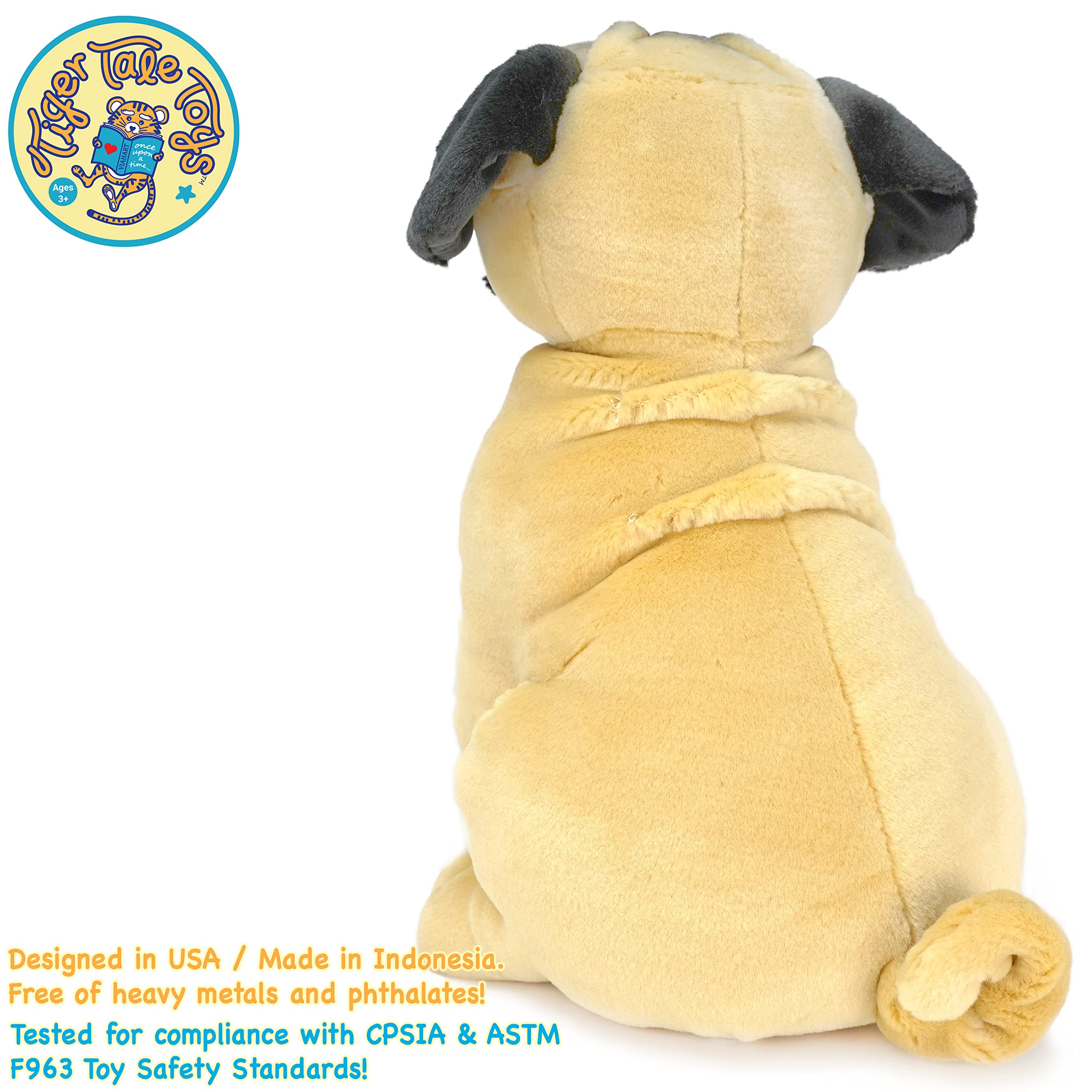 Snapklik.com : Princeton The Pug - 13 Inch Stuffed Animal Plush - By ...