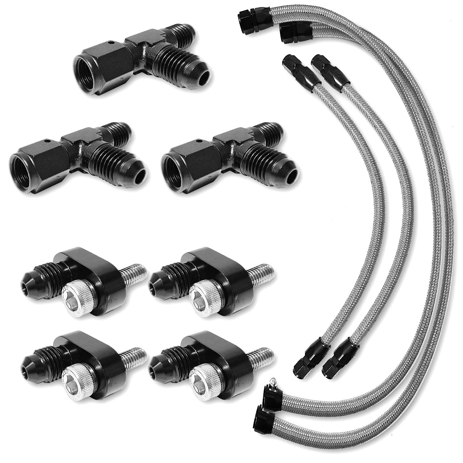 Amazon.com: Baiann Engine Steam Hoses Steam Vent Hose Kit for LS LSX ...