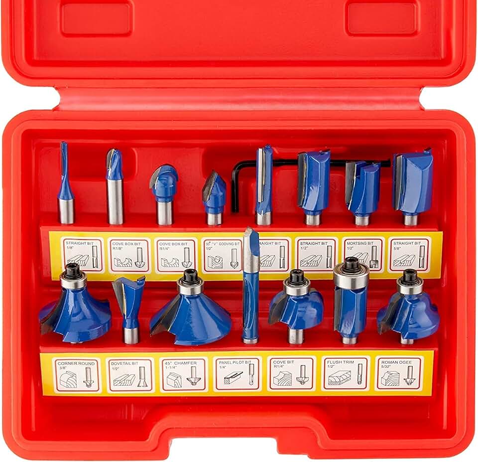 Amazon.com: Router Bits - Router Bits / Router Parts & Accessories ...