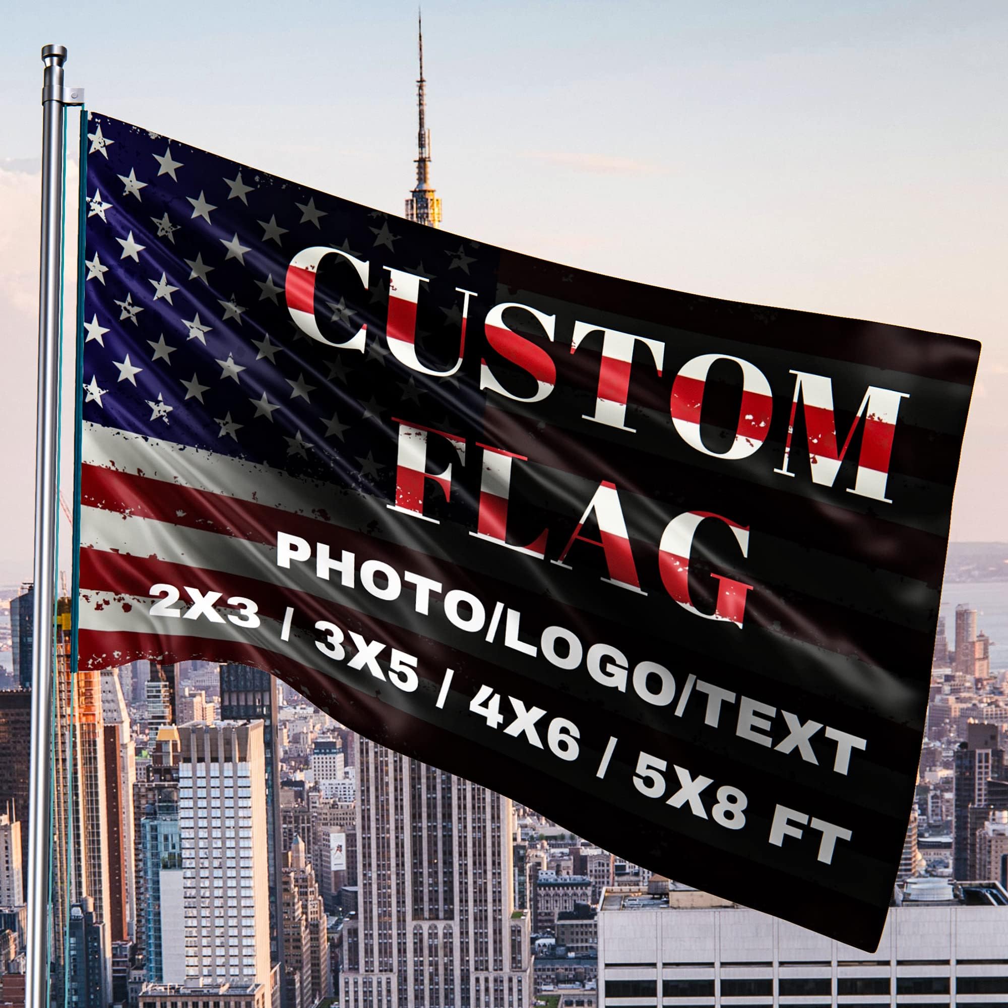 Amazon.com : 3'x5' Custom flag or Banner 3x5 Foot(150X90cm) - very ...