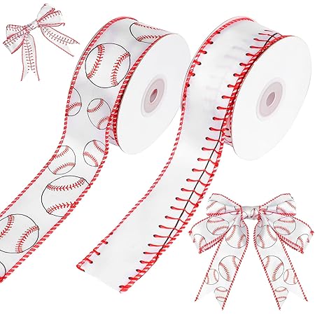 Amazon.com: EXPRESSIONS Baseball Ribbon 1.5" x 10 Yards (RG1746)