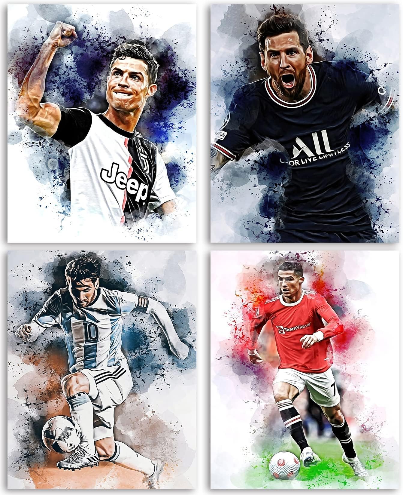 Amazon.com: NYAP Lio Messi - Lionel Messi Barcelona FC Poster 24in x ...