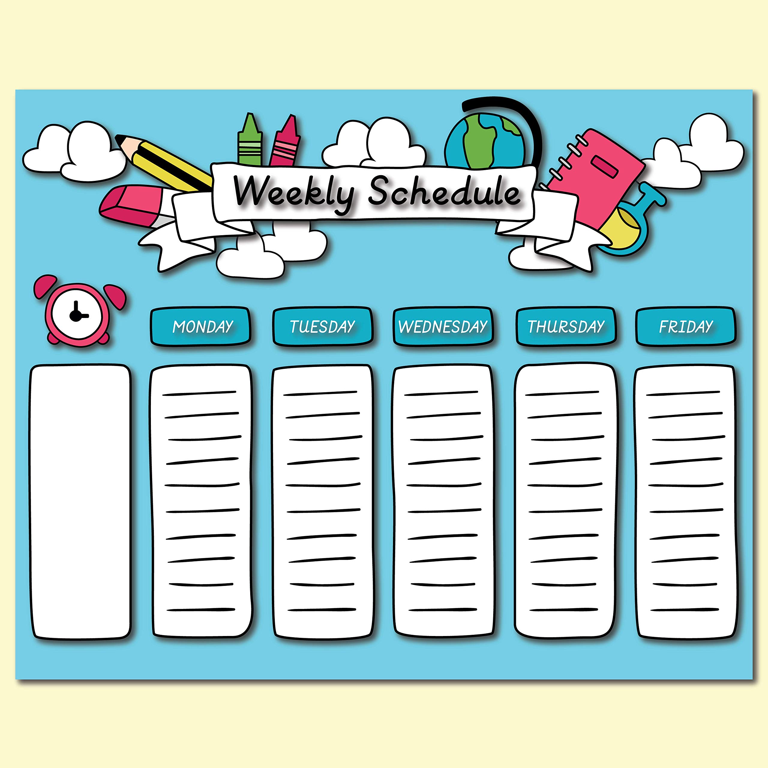 Weekly Calendar With Time Slots