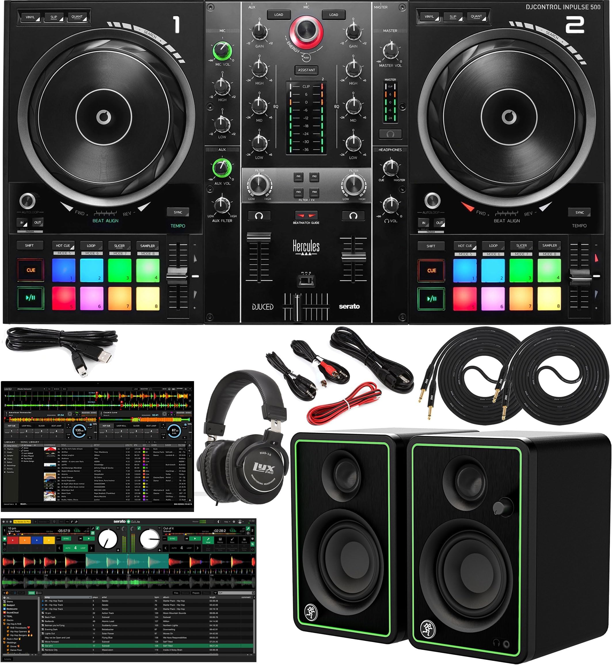 Amazon.com: Hercules DJControl Inpulse 200 MK2 — Ideal DJ Controller ...