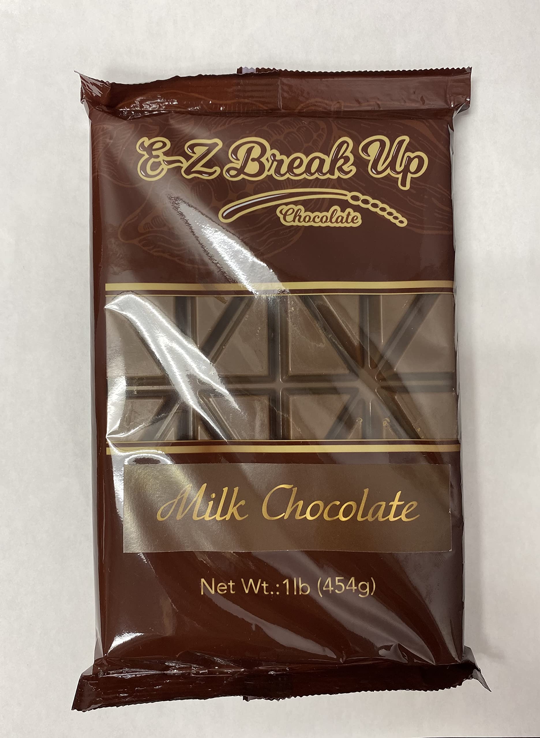 Amazon.com: E-Z Break Up Chocolate - 1 Pack 1 LB (Milk Chocolate ...
