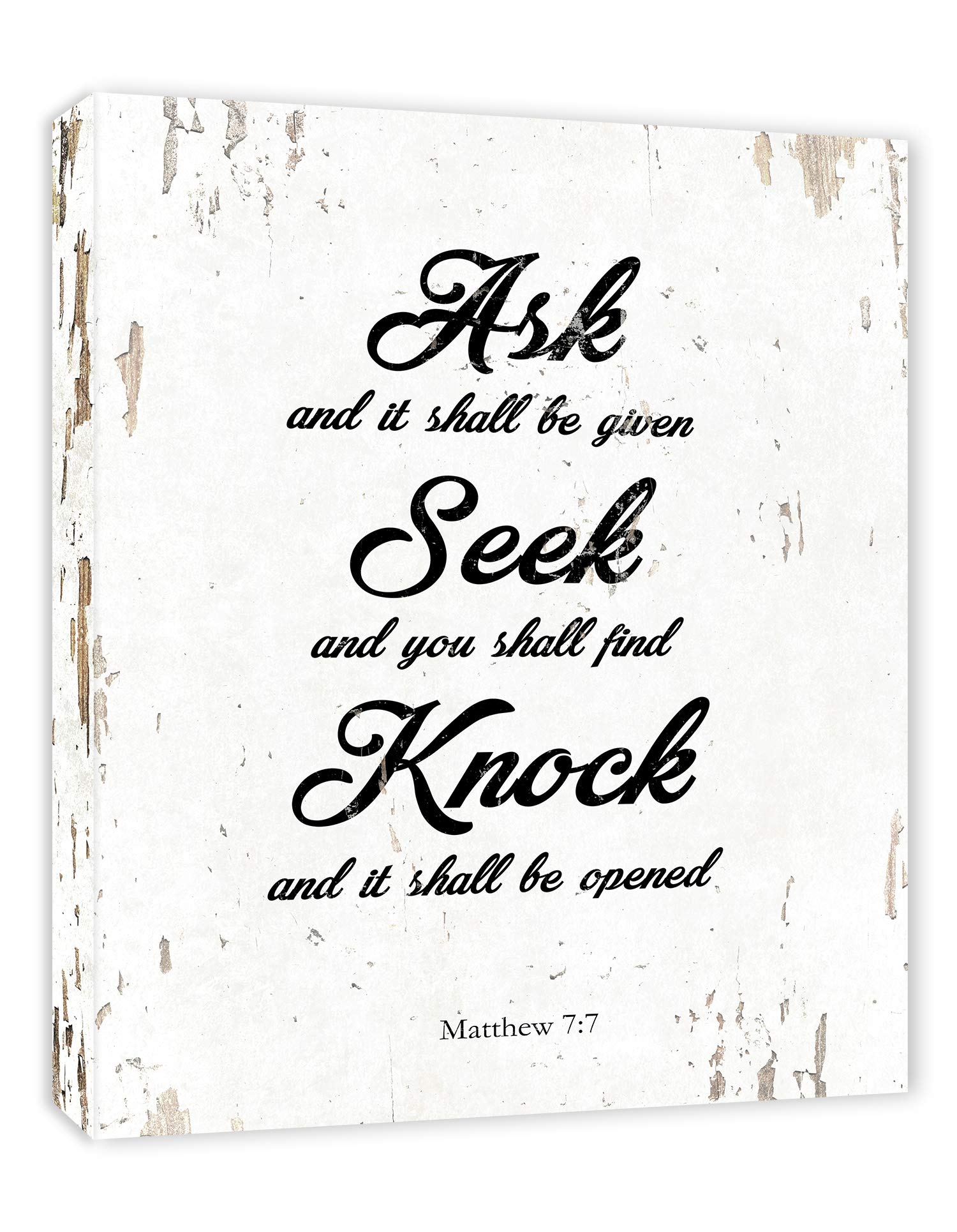 Knock Seek Ask Bible In The Other