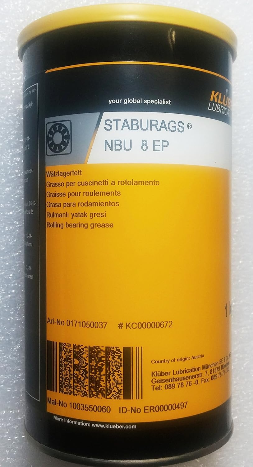 Kluber Staburags NBU 8 - Grasa de Alto Rendimiento Mexico | Ubuy