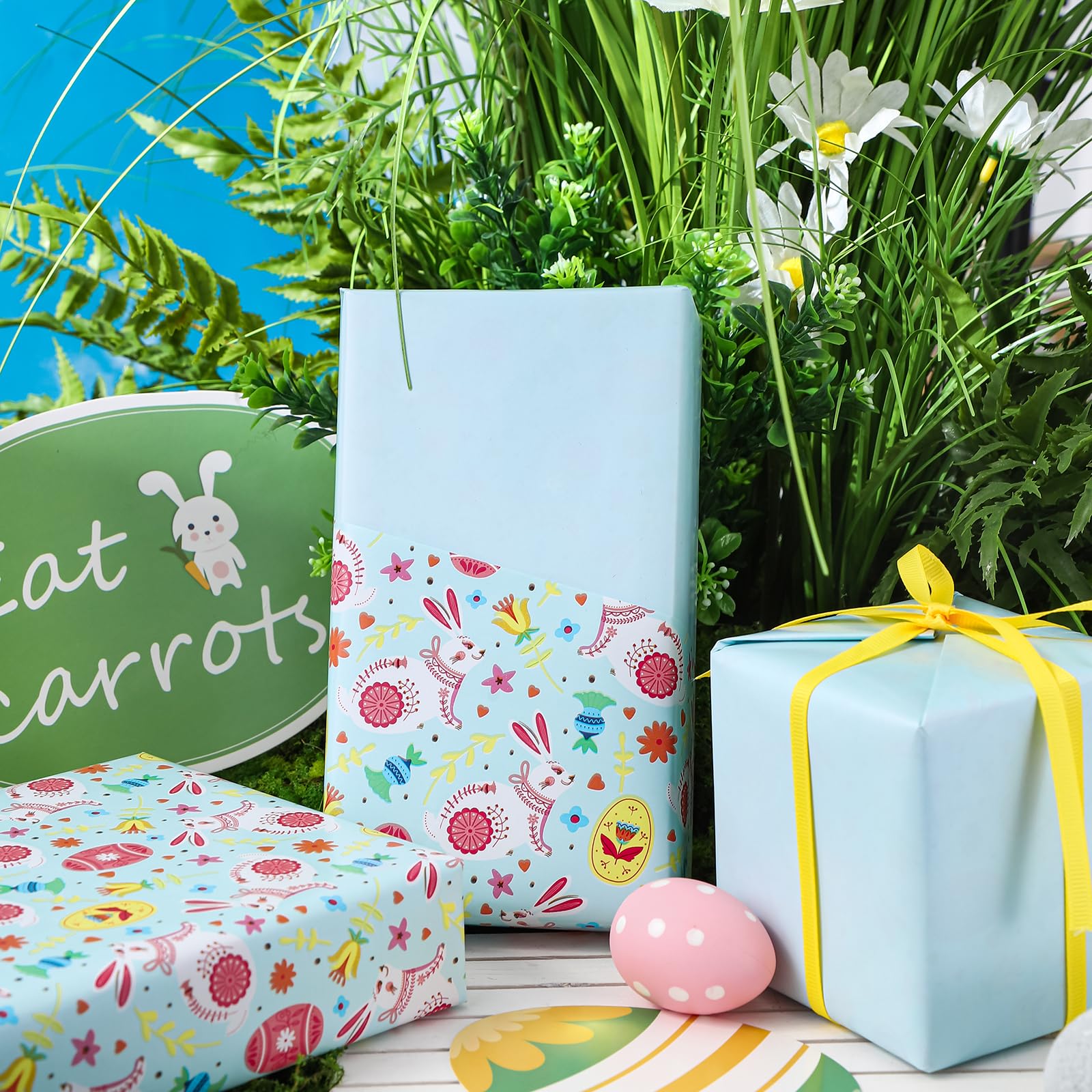 Snapklik.com : WRAPAHOLIC Easter Wrapping Paper Roll - Mini Roll - 17 ...