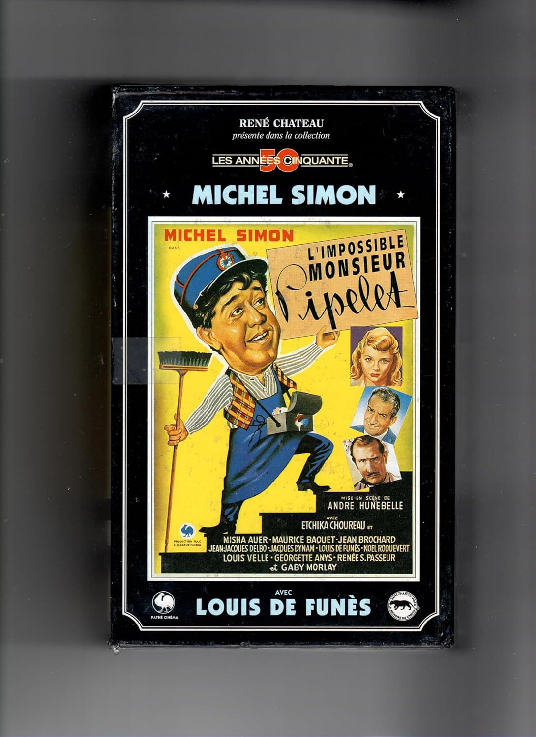 Coffret michel simon;monsieur taxi;l'impossible monsieur pipelet ...