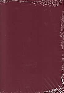 8.5x11 Smooth Maroon Cardstock Paper 80# lb. 25 Sheets, Card Stock ...