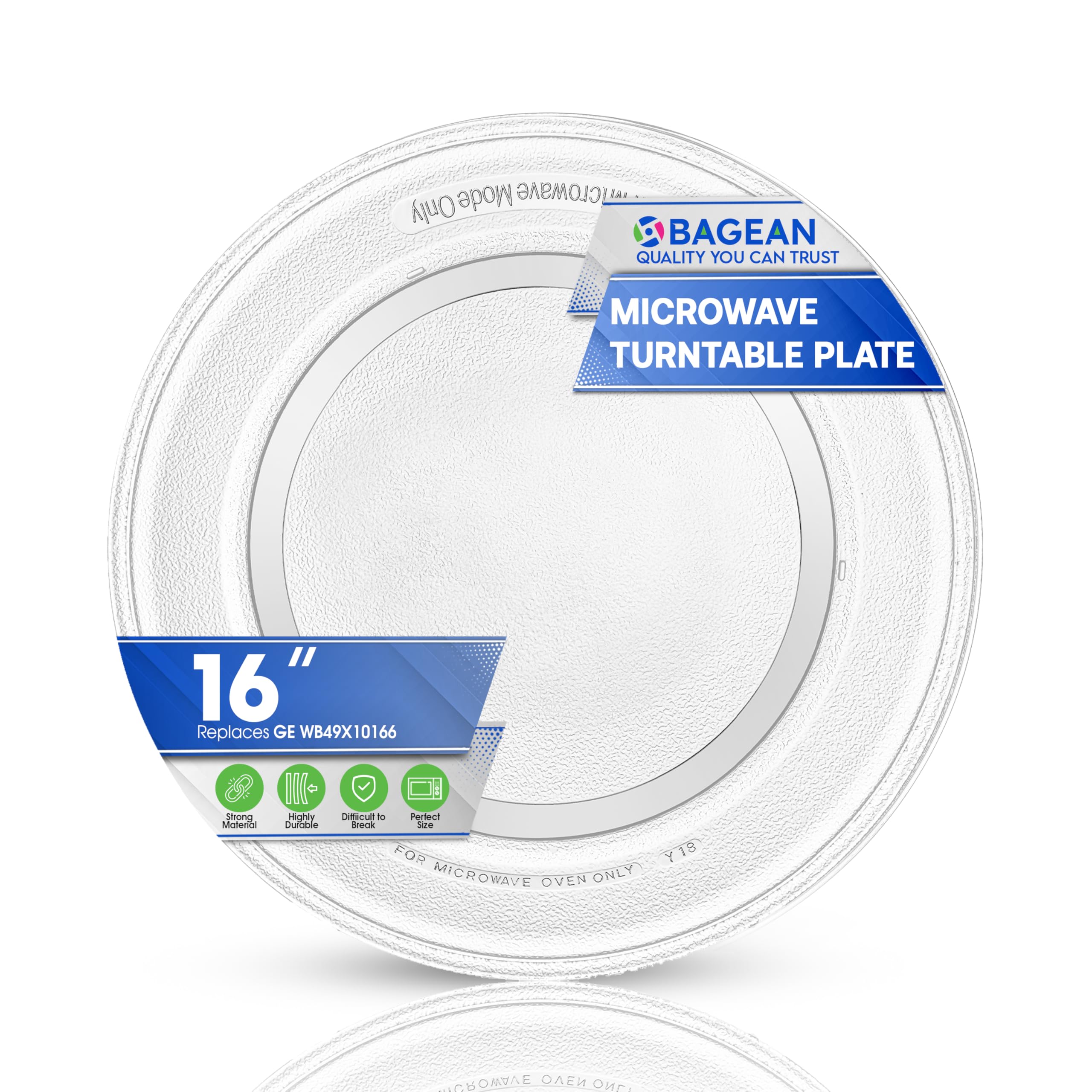 Amazon.com: Microwave Plate Replacement 16 inch Fits WB49X10166 GE ...