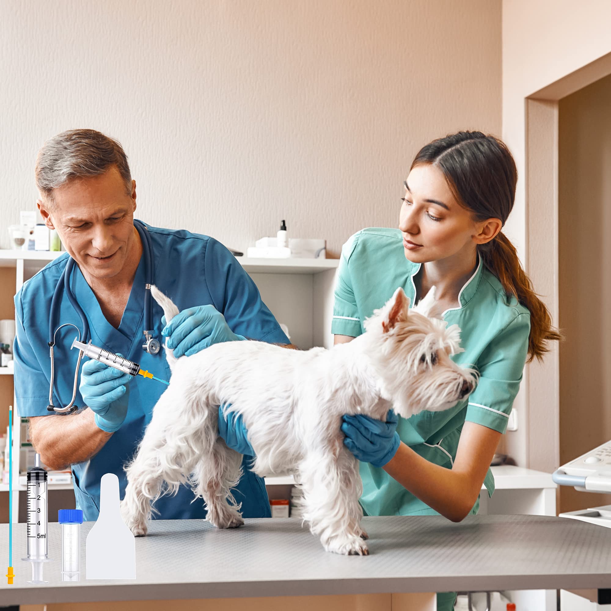 Lolgold 10 Set AI Artificial Insemination Dog Breeding Kit, Canine ...