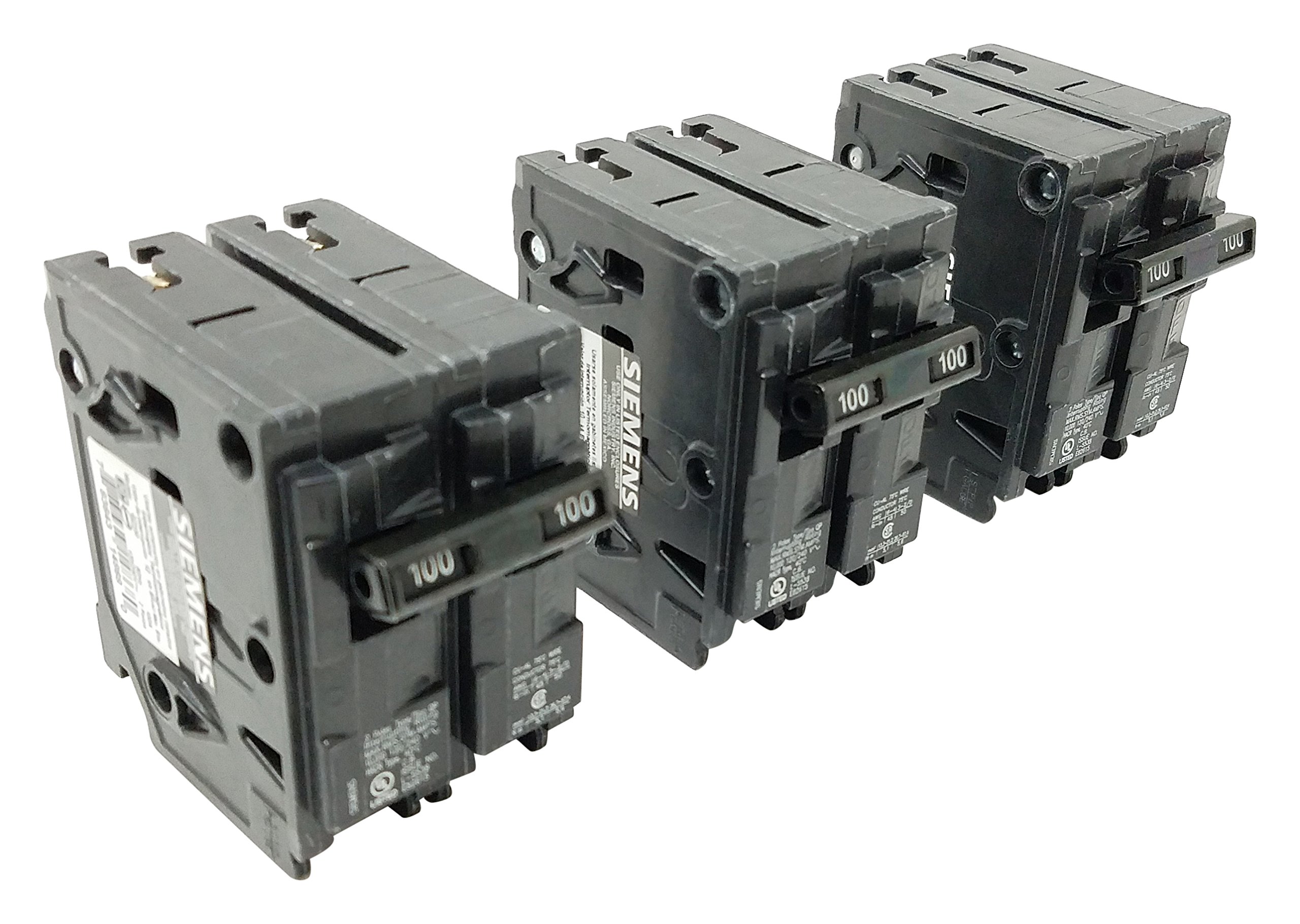 Snapklik.com : Siemens Q21003PK 100 Amp Double Pole Type QP Circuit Breaker