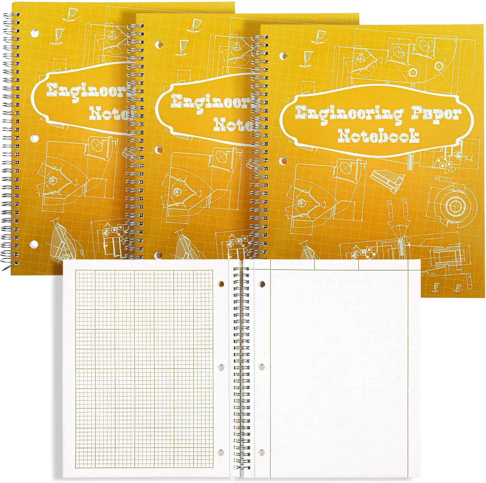 Amazon.com : Colarr Engineering Computation Pad 8.5" x 11" Engineering ...